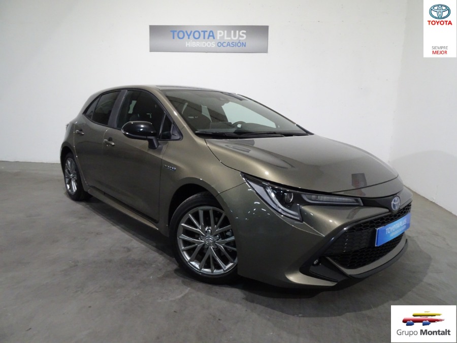 TOYOTA Corolla Verde Eléctrico / Híbrido Automático Berlina 5 puertas ...