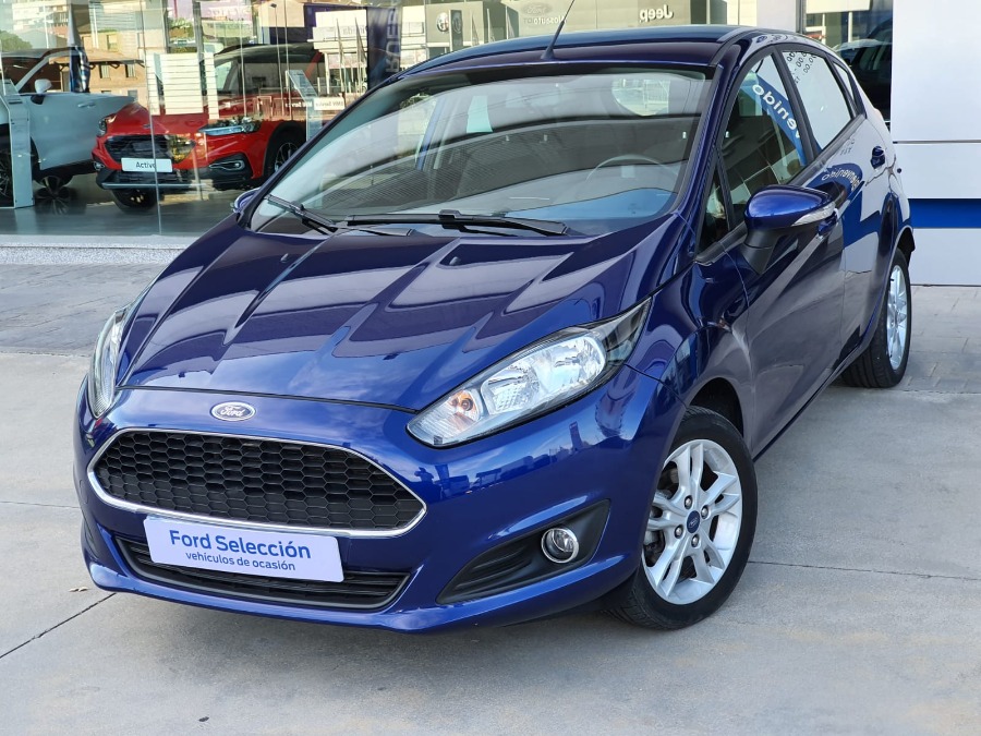 FORD Fiesta Azul Gasolina Manual Berlina 5 puertas 2017 en Madrid por 7800€
